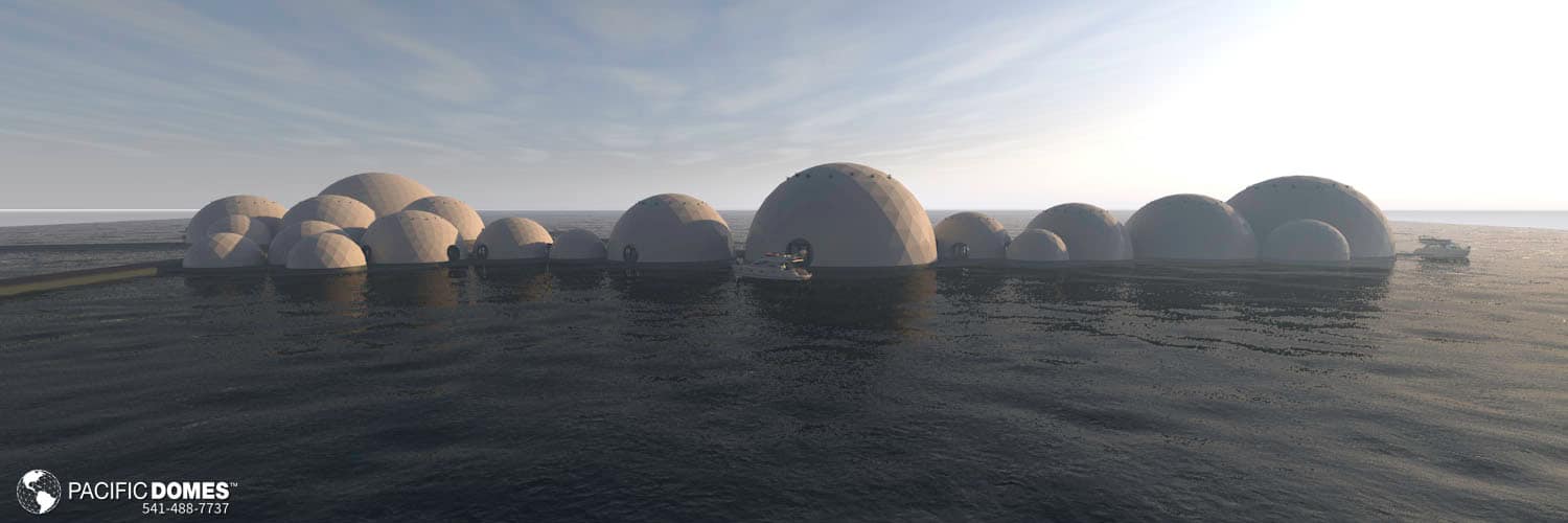 Floating Domes Gallery