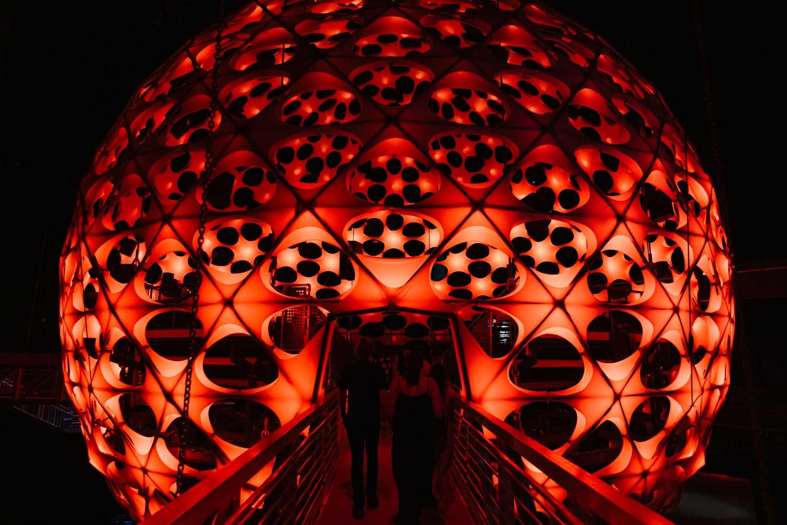 Sonic Sphere: The Spectacular Floating Concert Hall in NYC