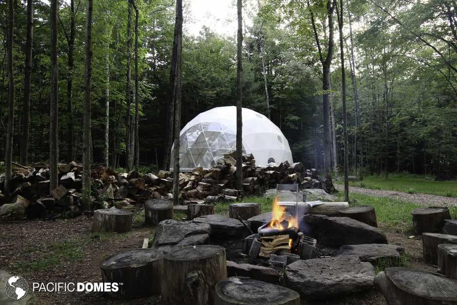 Beautiful wedding in a Geodesic Event Dome | Pacific Domes